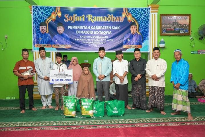 Safari Ramadhan di Pusako Husni Merza Beri Santunan Anak Yatim dan ...